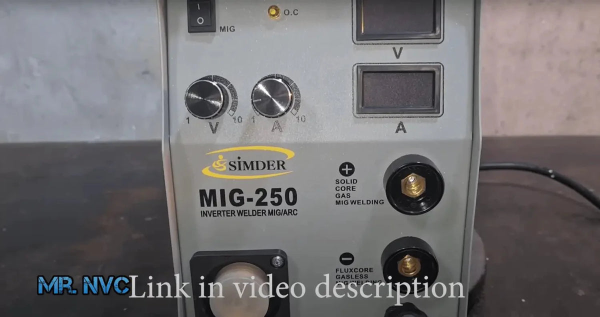 4 in 1 Multi Welder (Mig, Mag, Tig and ARC) - Simder Mig-250 welder ...