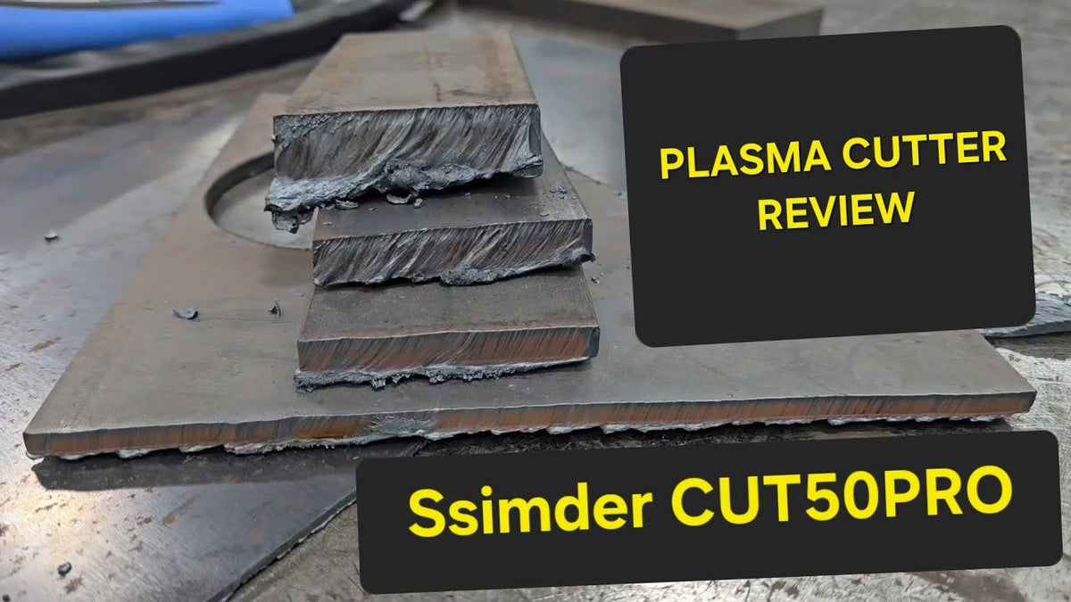 CUT-50PRO Pilot Arc Plasma Cutter Review Video@NBSWELDING – Simder Welder