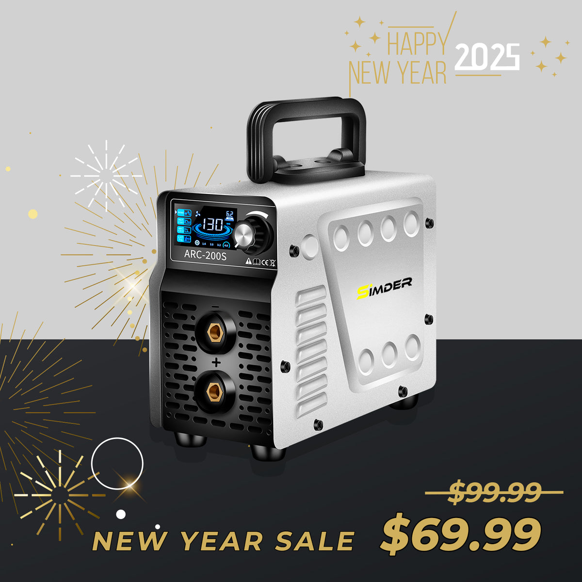 SSimder ARC-200S Stick Welder 110V/220V Tig Welder 2 in 1｜SSimder Welder