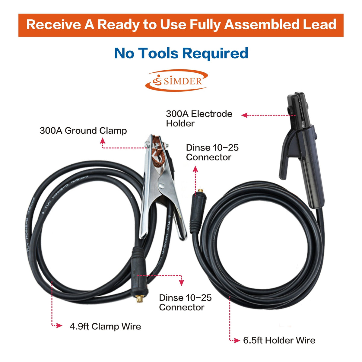 Support d'électrode de soudage et pince à terre ｜ Soudeur SSIMDER ...